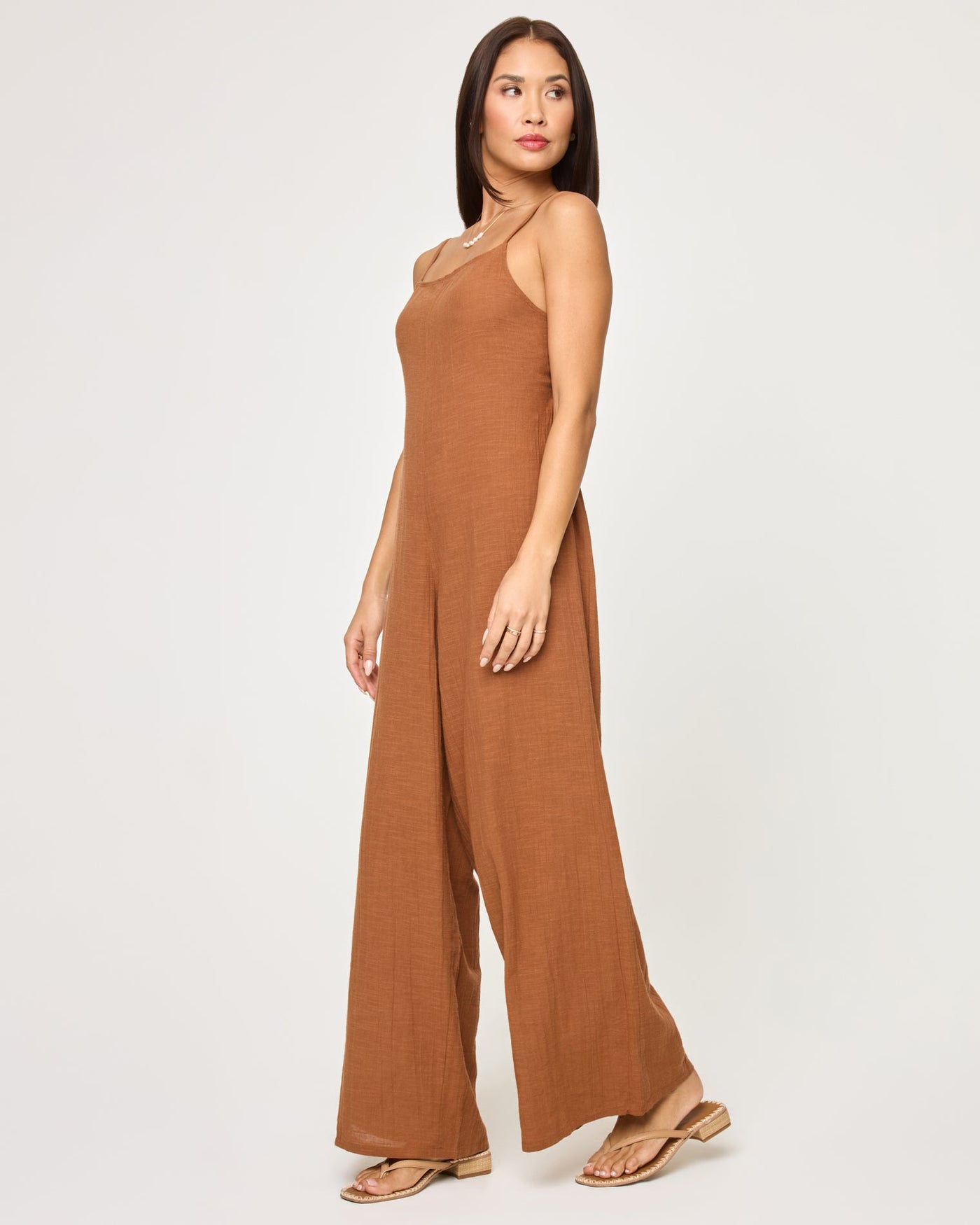 Jaida Jumpsuit - Brown Sugar